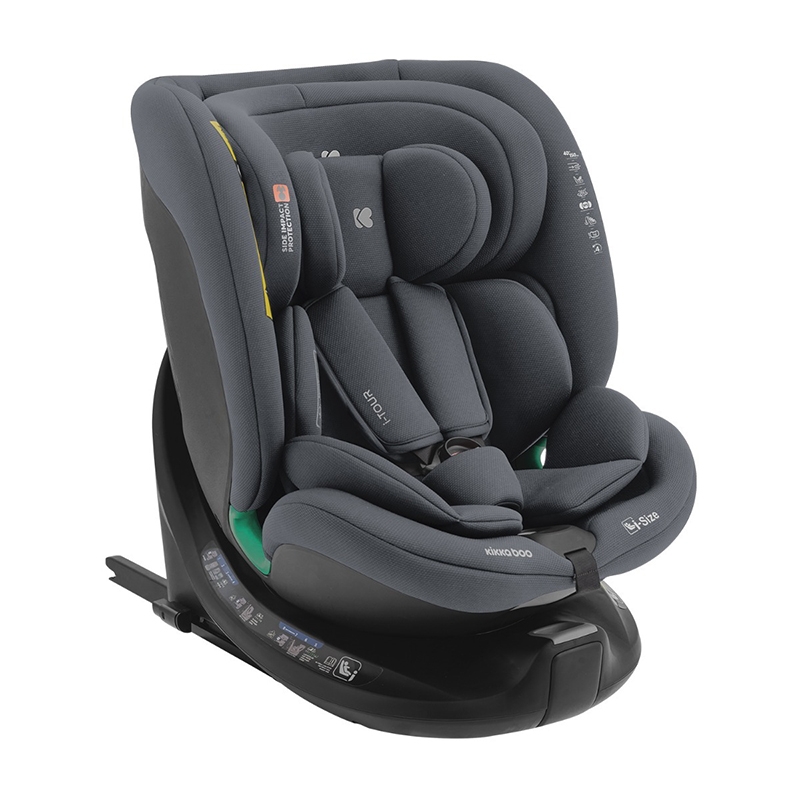 Kikka Boo i-Tour Isofix i-Size auto sedište 40-150cm Dark Grey