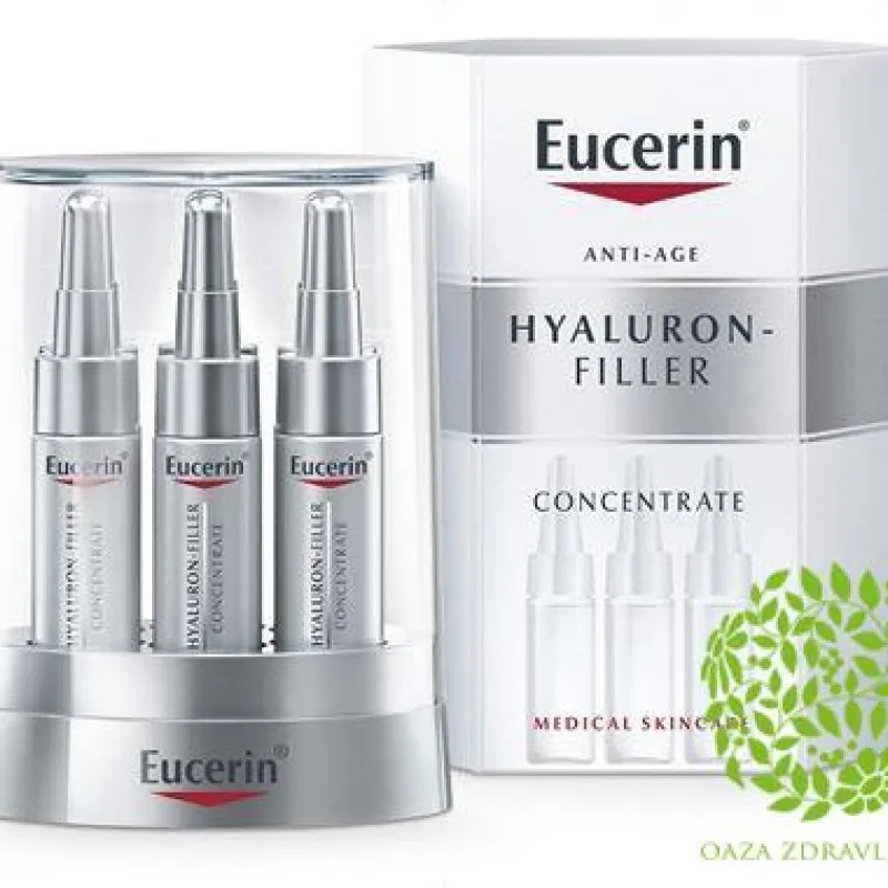 EUCERIN HYALURON-FILLER KONCENTRAT 6 AMPULA PO 5ML