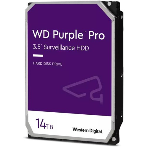Western Digital 14TB WD Purple Pro Smart Video 3.5″ SATA HDD za video nadzor | WD142PURP