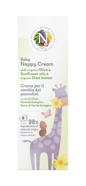 NATURAL Baby krema za područje pelena, 100 ml