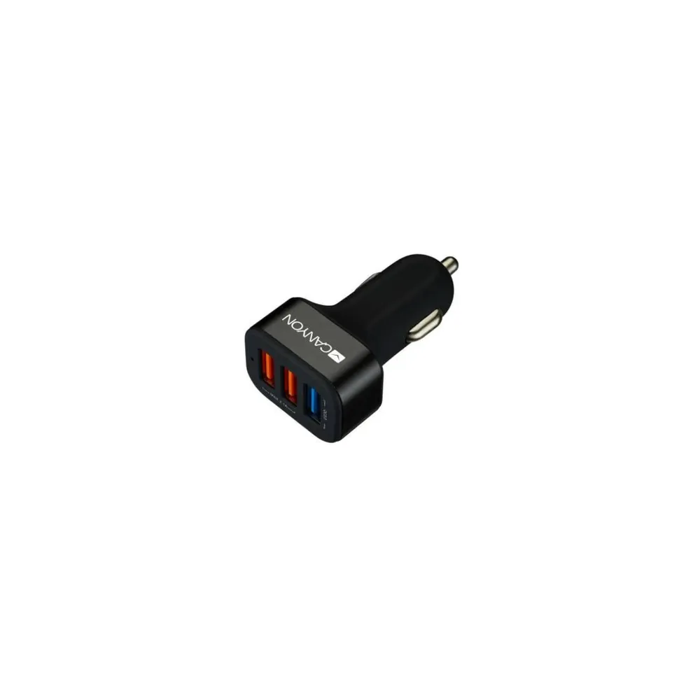 Canyon Auto punjač CNE-CCA07B - 3 x USB