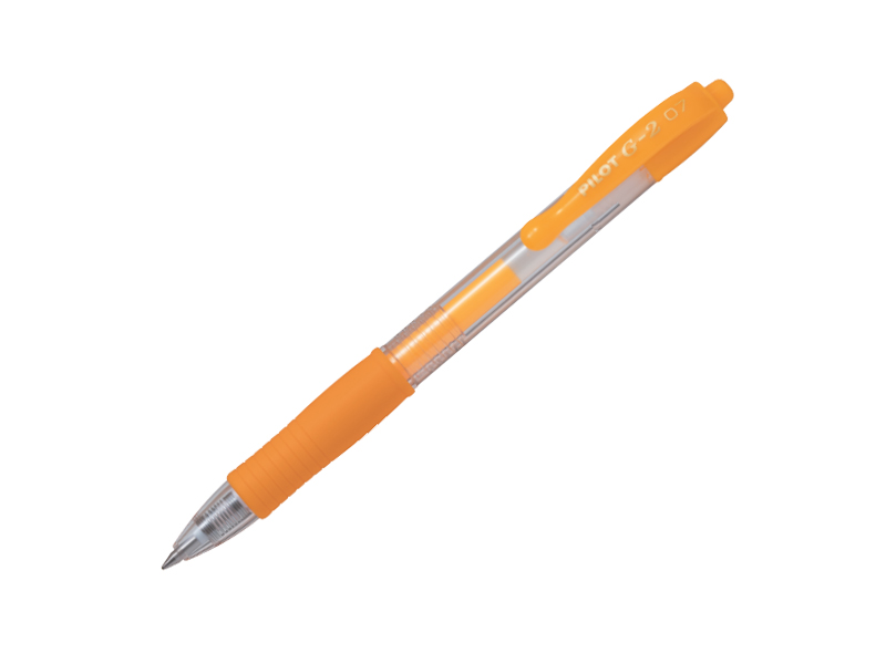 Roler Pilot G2 0.7 neon apricot orange