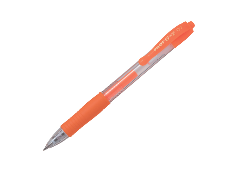 Roler Pilot G2 0.7 neon orange