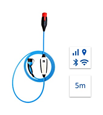 Mobilni punjač 5m, tip 2, 22kW, GSM, GPS, wifi, bluetooth
Opis u preuzimanjima (ispod). Integrisana SIM kartica. Uključen utikač 32A 5-polni. Ostali priključci se prodaju zasebno.