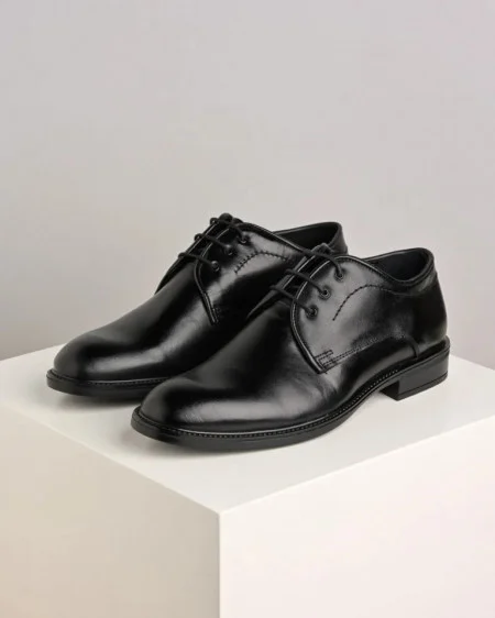 Muške kožne cipele 3464-01 crne