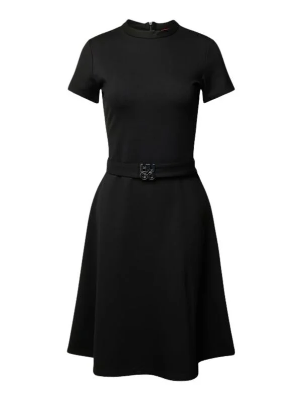 HUGO - Crna mini haljina