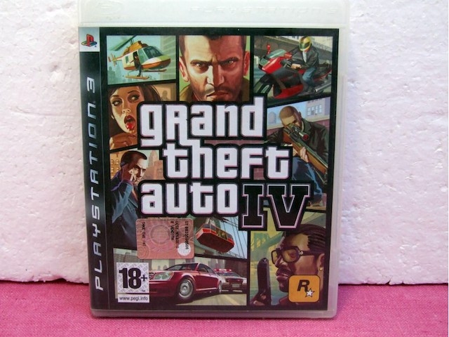 Grand Theft Auto IV igra za PS3 konzolu ENGLESKI+GARANC