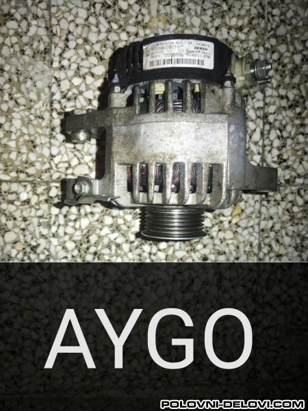 Toyota Aygo Alternator Elektrika I Paljenje