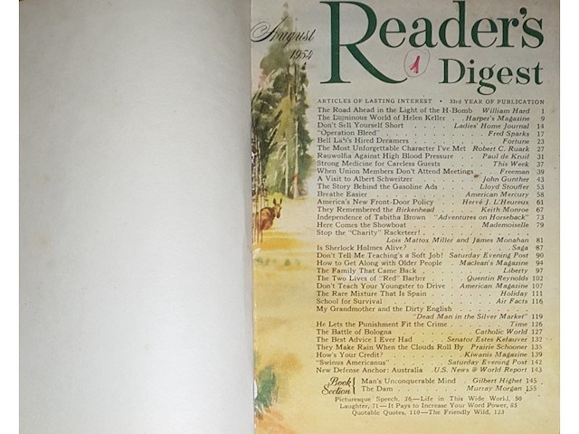 Reader`s Digest 1954/56