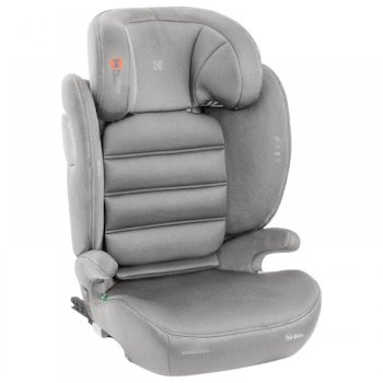 Kikka Boo autosedište I-Track I-Size Isofix 100-150cm Light Grey