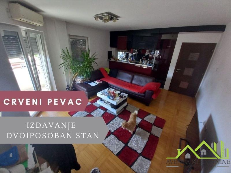 IZDAVANJE- DVOIPOSOBAN STAN- CRVENI PEVAC