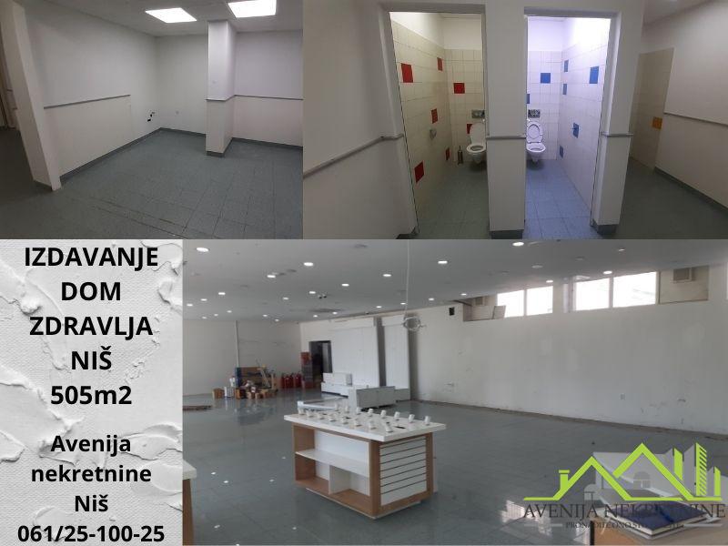 Lokal, 500 m2, Dom zdravlja