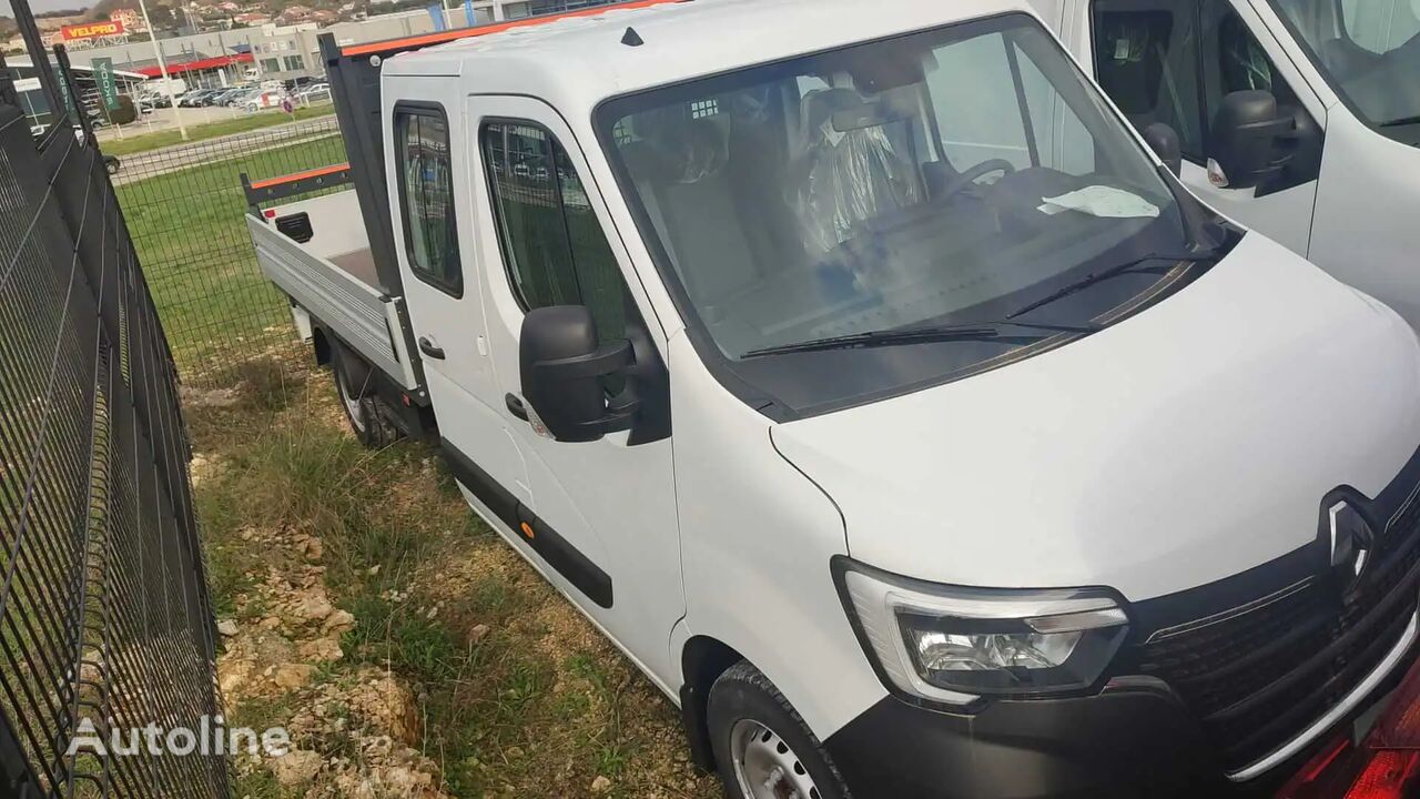 Renault MASTER DOPPIA CABINA kamion s ravnom platformom < 3.5t