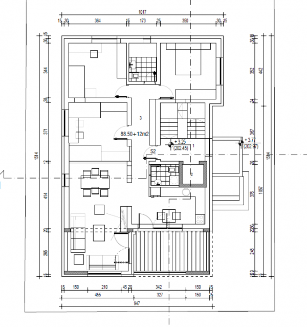 Četvorosoban stan na prodaju, 99.76m2, 164.600€