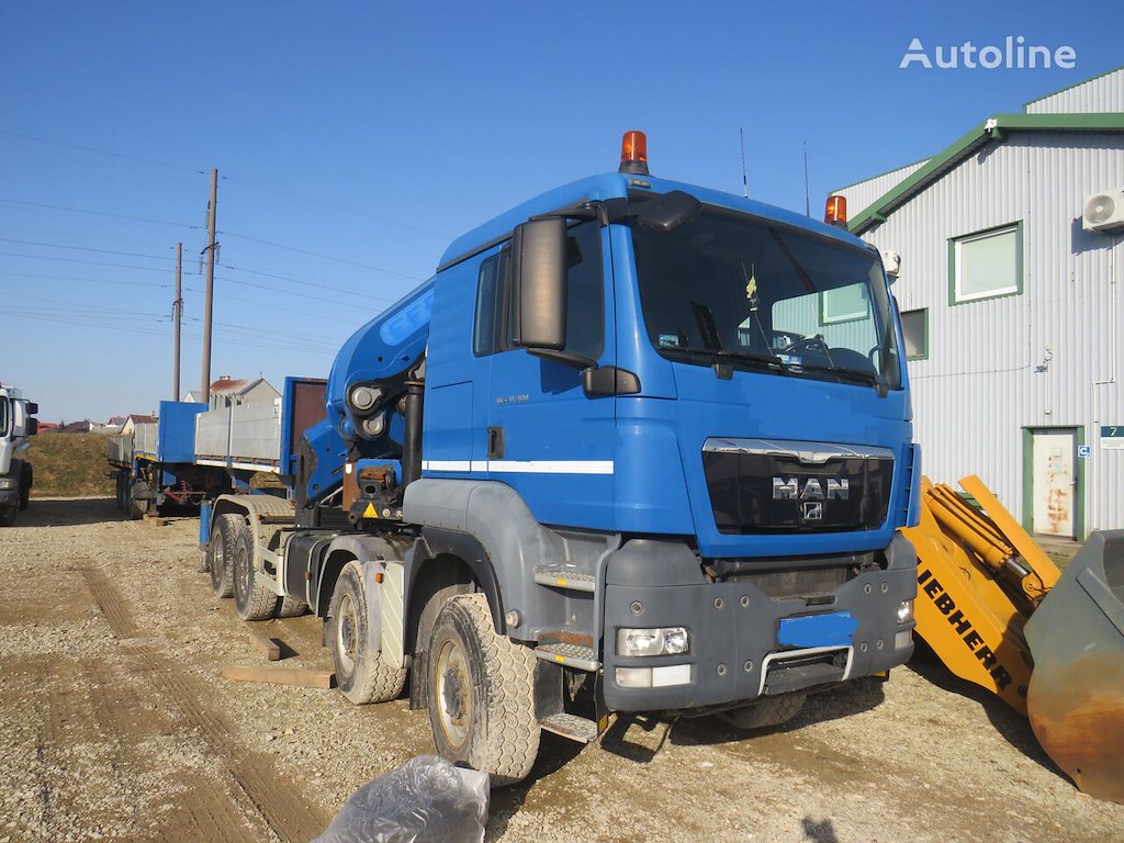 MAN TGS 41.480 kamion s ravnom platformom