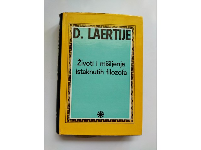 Životi i mišljenja istaknutih filozofa, D. Laertije