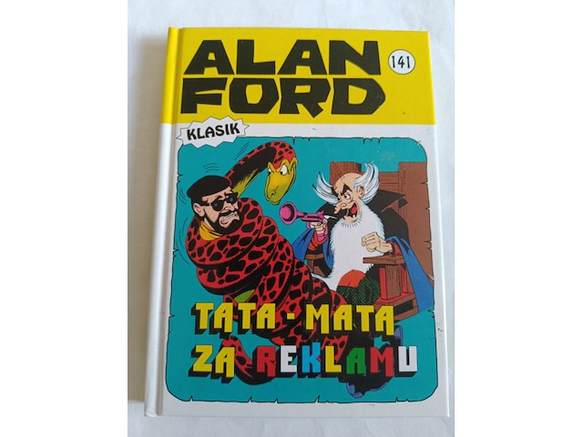 (0383) Alan Ford HC Klasik 141 Tata mata za reklamu