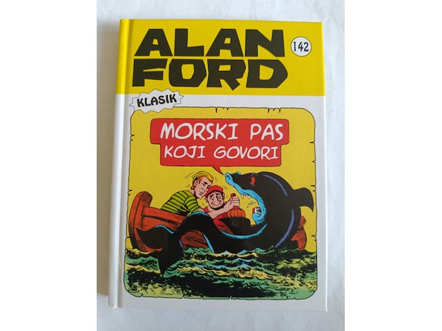 (0384) Alan Ford HC Klasik 142 Morski pas koji govori