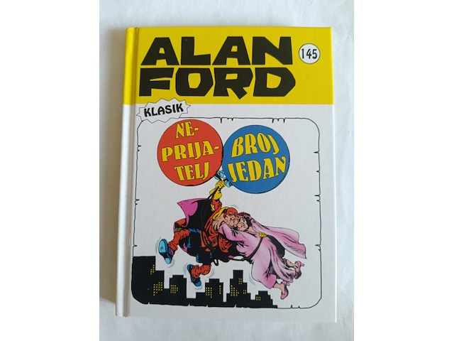 (0387) Alan Ford HC Klasik 145 Neprijatelj broj jedan