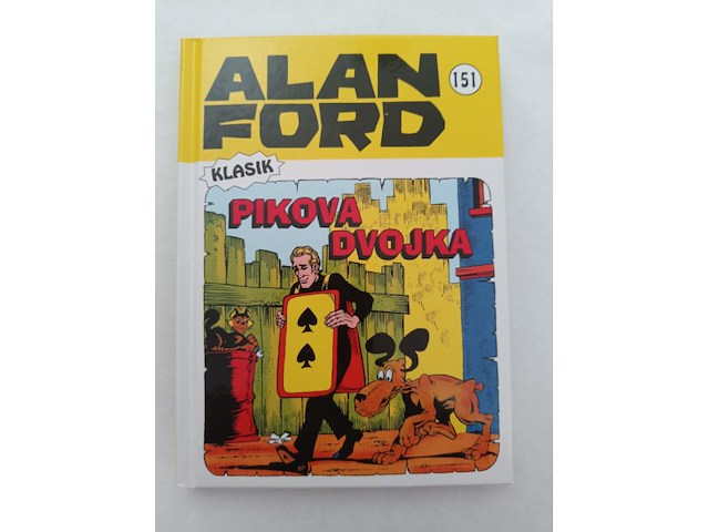 (0393) Alan Ford HC Klasik 151 Pikova dvojka