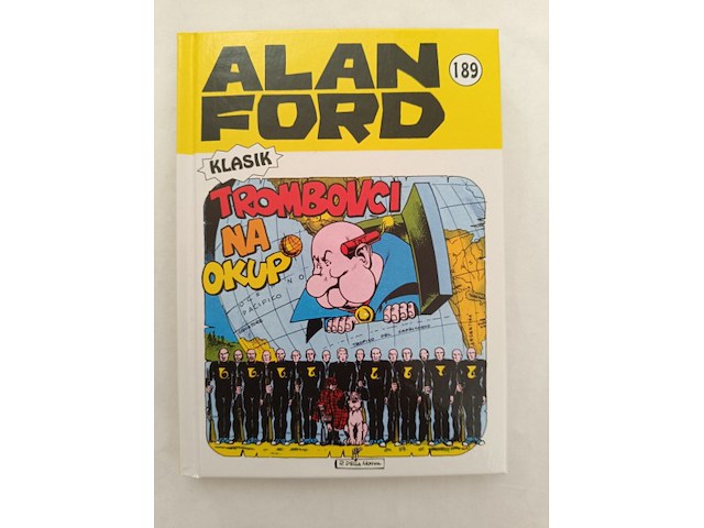 (0424) Alan Ford HC Klasik 189 Trombovci na okupu