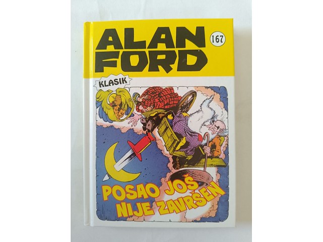 (0405) Alan Ford HC Klasik 167 Posao još nije završen