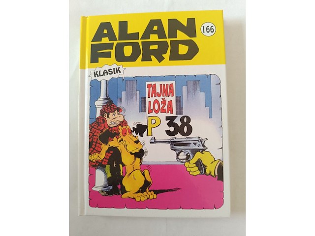 (0404) Alan Ford HC Klasik 166 Tajna loža P 38
