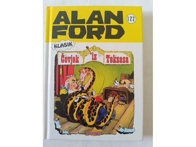 (0414) Alan Ford HC Klasik 177 Čovjek iz Teksasa