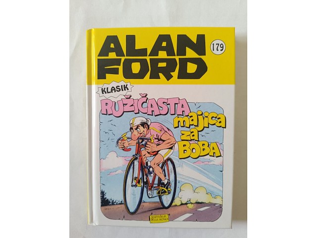 (0416) Alan Ford HC Klasik 179 Ružičasta majica za Boba