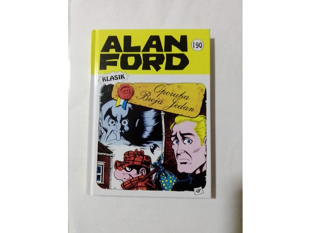 (0425) Alan Ford HC Klasik 190 Oporuka Broja Jedan