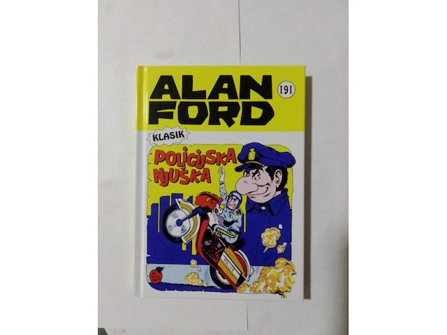 (0426) Alan Ford HC Klasik 191 Policijska njuška
