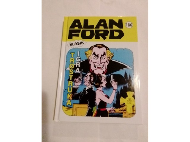 (0422) Alan Ford HC Klasik 186 Trostruka igra