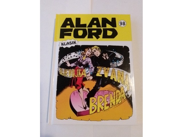 (0462) Alan Ford HC Klasik 98 Djevojka zvana Brenda
