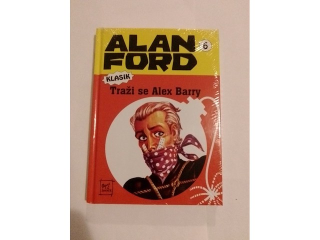 (0445) Alan Ford HC Klasik 6 Traži se Alex Barry