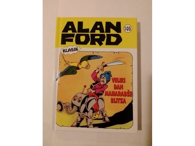 (0348) Alan Ford HC Klasik 105 Veliki dan Maharadže Bli