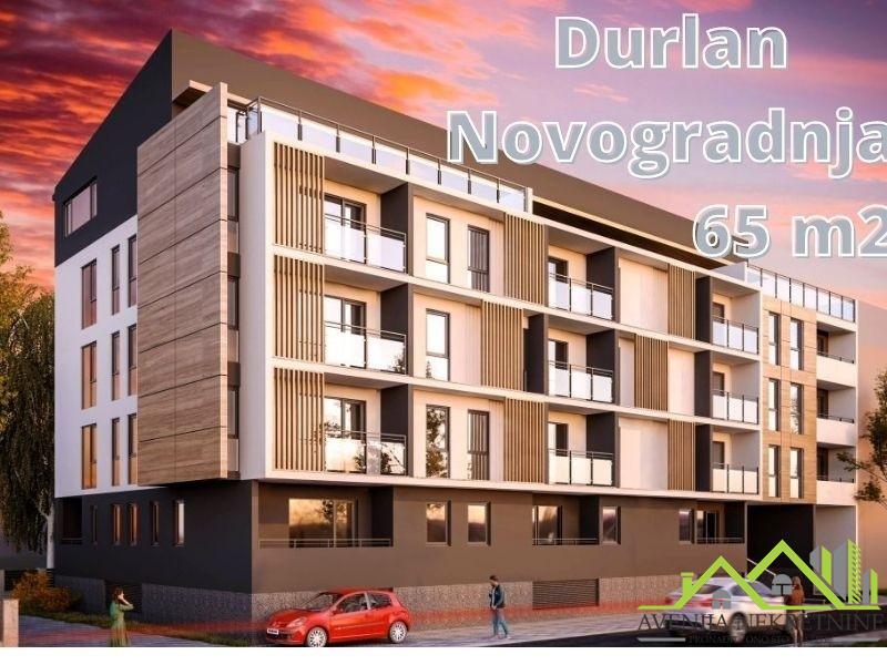 NIŠ – DURLAN – NOVOGRADNJA - DVOIPOSOBAN 65 m2 - POVRAT PDV-a