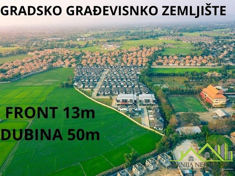 NIŠ - BUBANJ - GRADSKO GRAĐEVINSKO ZEMLJIŠTE 651 m2