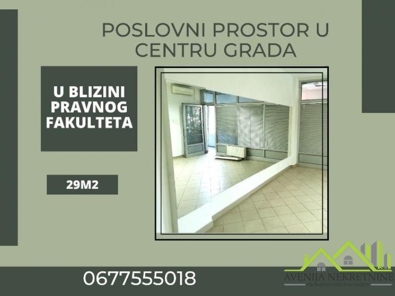 POSLOVNI PROSTOR U CENTRU GRADA - 29m2