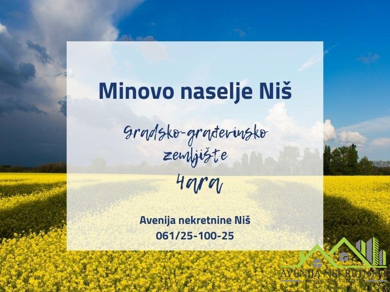 Gradsko, građevinsko zemljište 4a, Minovo naselje