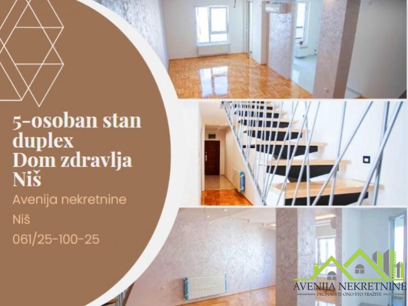 Petosoban duplex kod Doma zdravlja 135m2