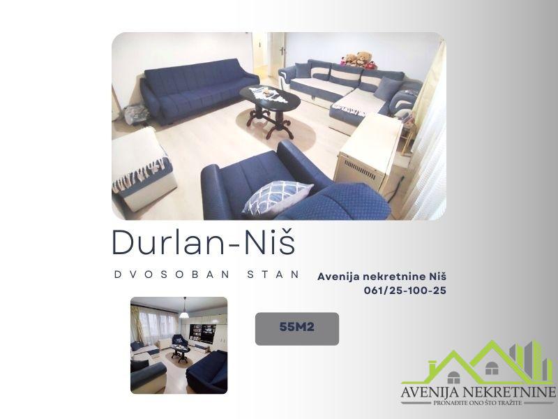 Dvosoban stan 55m2 Durlan