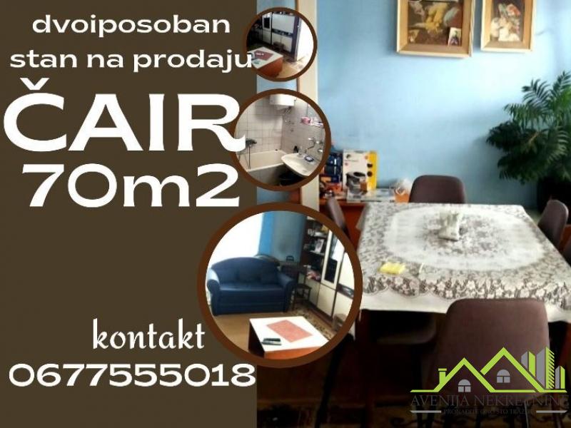 ODLIČNA PONUDA - DVOIPOSOBAN STAN U ČAIRU - 70m2