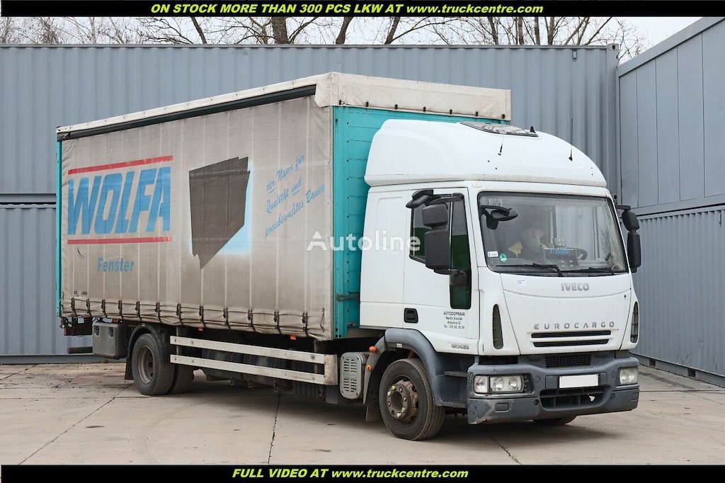 IVECO EUROCARGO ML 120E25, 18 PALLETS, NEW ENGINE kamion sa klizna zavesa cerada