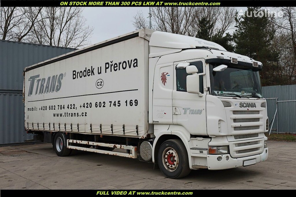 Scania R310 LB, 22 PALLETS, TAIL LIFT DHOLLANDIA kamion sa klizna zavesa cerada