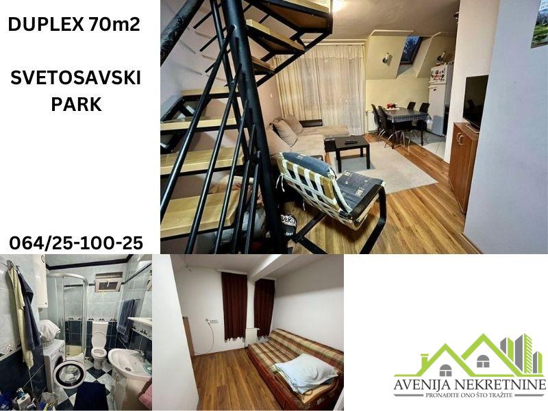 DUPLEX 70m2- SVETOSAVSKI PARK