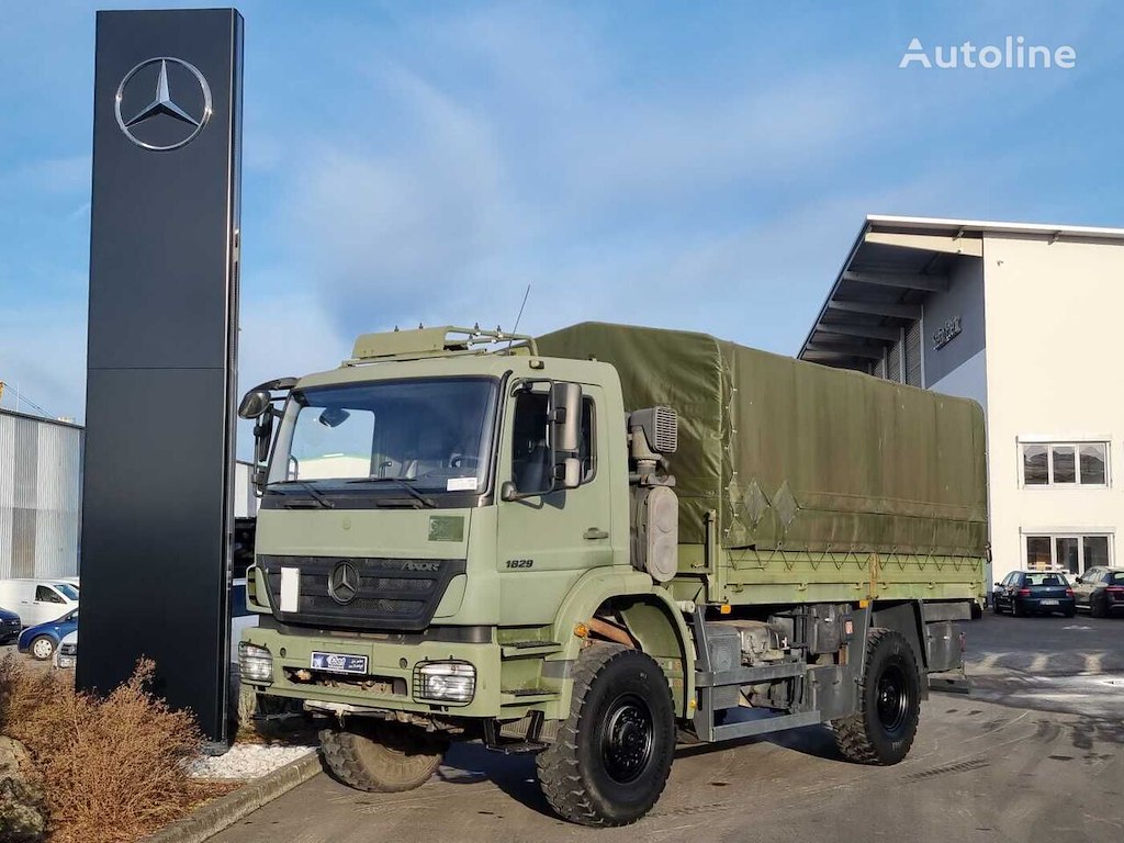 Mercedes-Benz Axor 1829 A 4x4 Pritsche/Plane 10 Stück kamion s ceradom