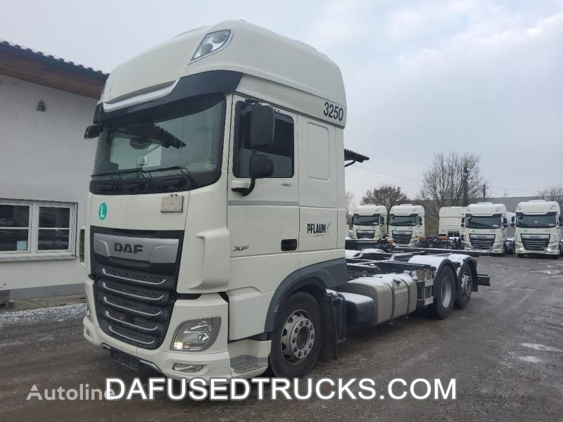 DAF FAN XF480 vozilo za prevoz kontejnera