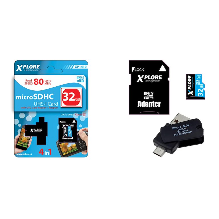 XPLORE XP1410 Memorijska kartica, 32GB
