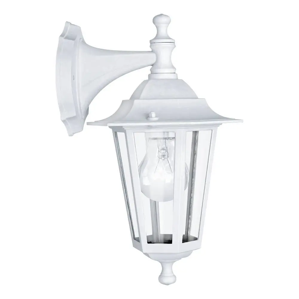 EGLO Laterna 5 Zidna lampa, E27, 1x60W, IP44, Bela