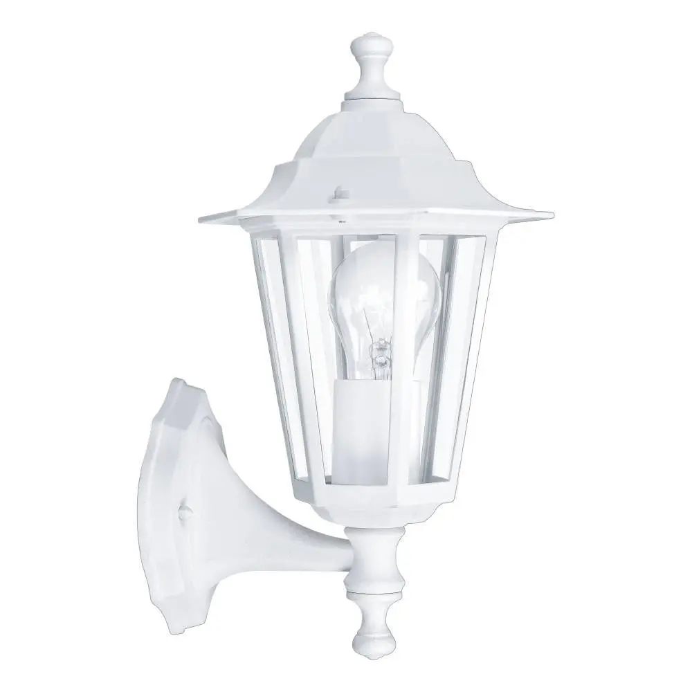 EGLO Laterna 5 Zidna lampa, E27, 1x60W, IP44, Bela